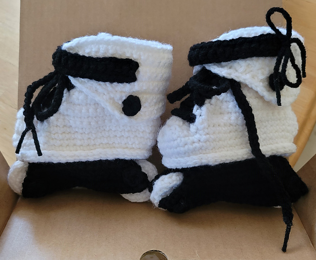 Ravelry: Infant Inline Skates pattern by Kathy's Custom Crochet