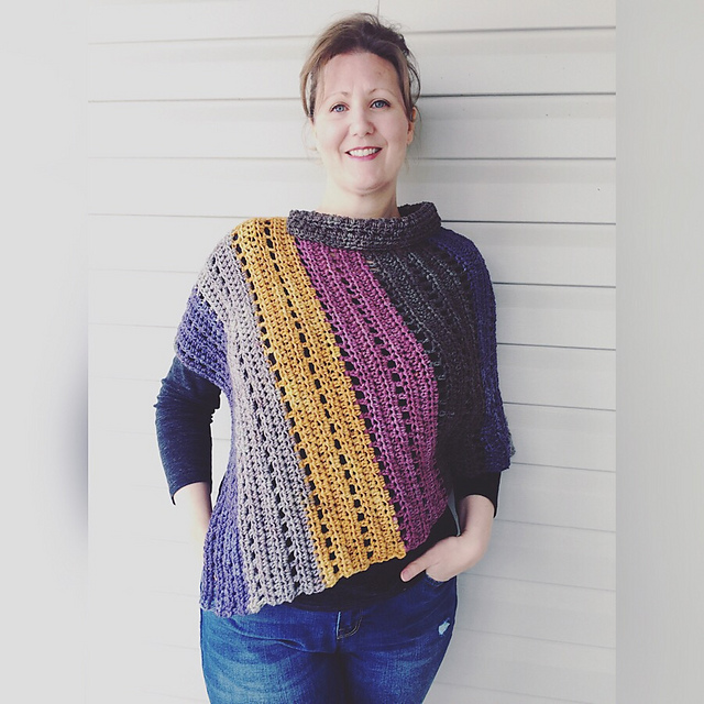 Ravelry: Apex Poncho pattern by In Stitches - Crochet by SL