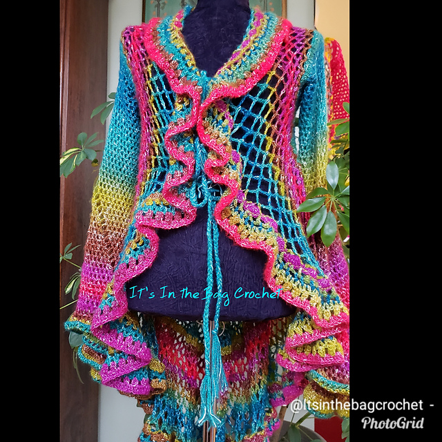 Ravelry: InTheBagCrochet's Lotus Mandala Duster 2.0