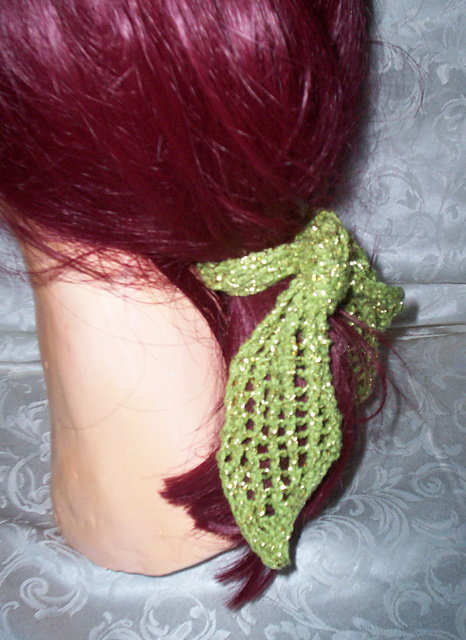 Ravelry: Simple Lace Headband/Sash pattern by A. Brinkman