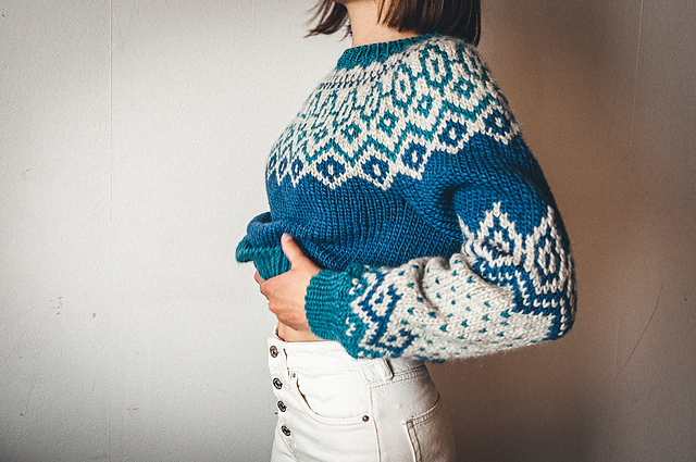 Ravelry: Isfjorden Sweater pattern by Nazilia Zemdikhanova