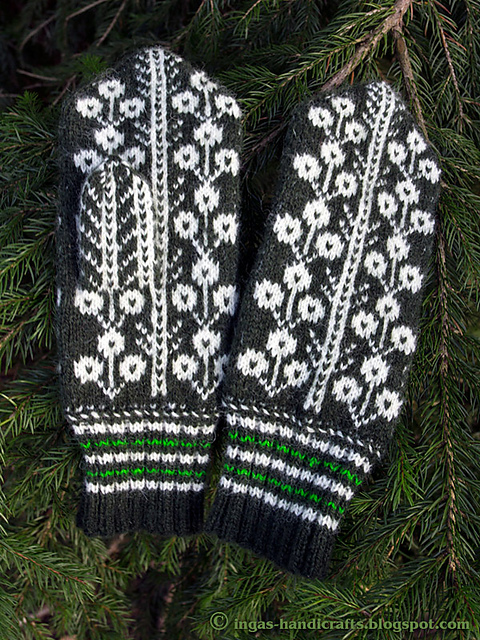 Ravelry: Inga-s' Mittens from Setomaa
