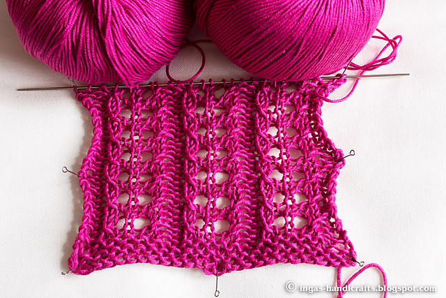 Ravelry: Inga-s' Eyelet ribbing top