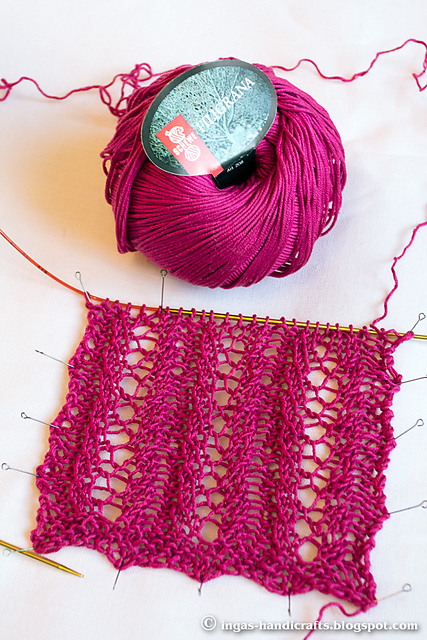 Ravelry: Inga-s' Eyelet ribbing top