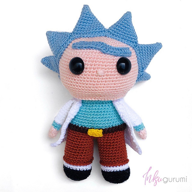 Ravelry: Rick Sanchez Rick and Morty pattern by Ingrid van Donkelaar