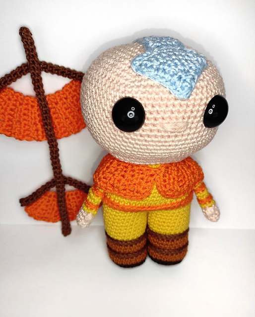 Ravelry: Aang from Avatar the Last Airbender pattern by Ingrid van ...