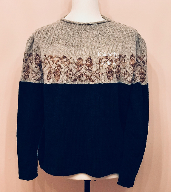 Ravelry: Inkyangel's Acorn Sweater 2021