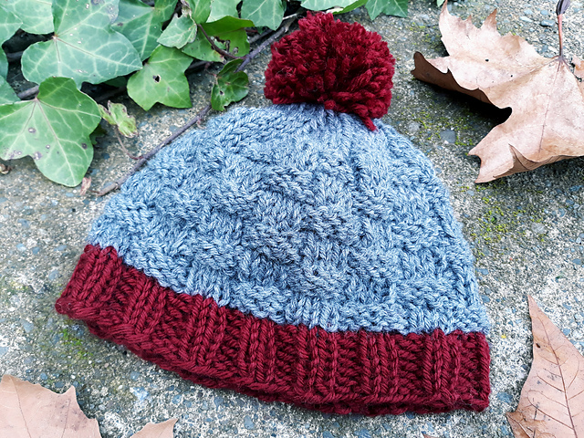 Ravelry: Woolly Basket Weave Hat pattern by Katherine Paddison