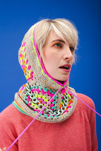 Ravelry: Bad Nana Hood pattern by Kath Webber