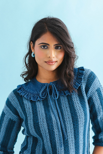 Ravelry: Mood Indigo Top pattern by Simone Francis