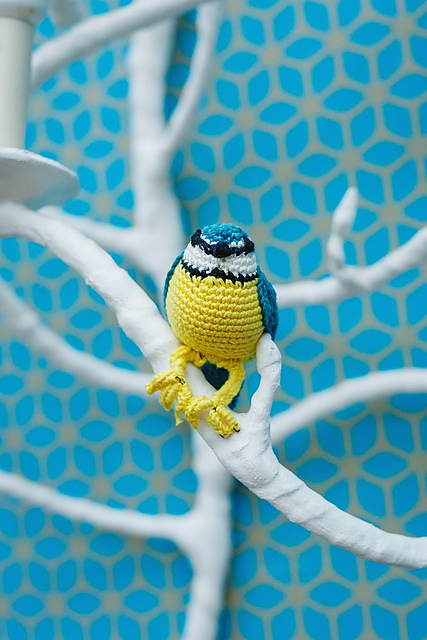 Ravelry: Little Blue Tit pattern by Claire Montgomerie
