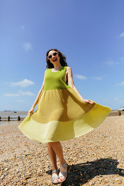 Ravelry: Tiered Mini Dress pattern by Simone Francis