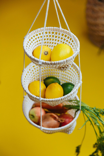 Ravelry: Hanging Fruit Basket pattern by Lucy Djevdet