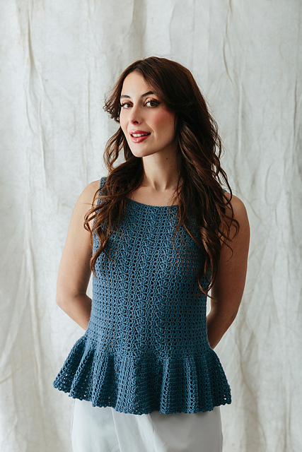 Ravelry: Altostratus Peplum Tee pattern by Simone Francis