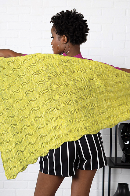 Ravelry: Visual Tempo Shawl pattern by Natalya1905