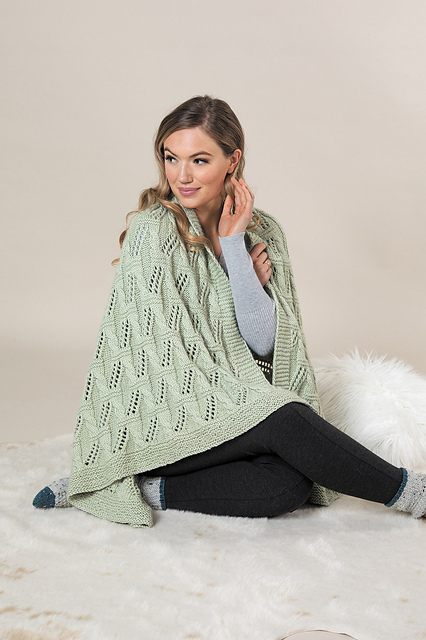 Ravelry: Harken Throw pattern by Jennifer Owens