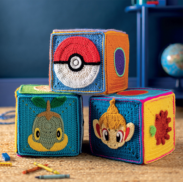 Ravelry: Pokémon Play Cubes pattern by Ira Rott