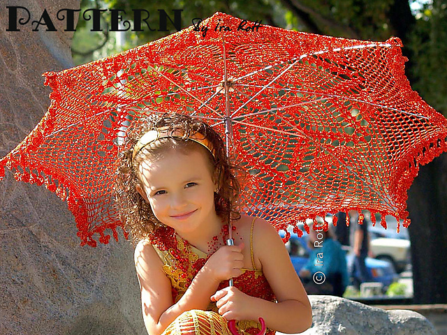 Ravelry: Metallic Lace Parasol pattern by Ira Rott