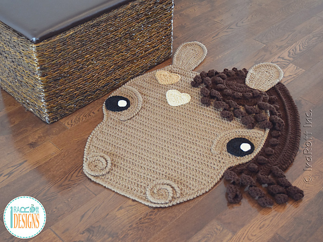 Ravelry: Chestnut The Loyal Horse Rug pattern by Ira Rott