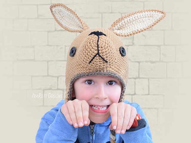 Ravelry: Kangaroo Joey Hat pattern by Ira Rott