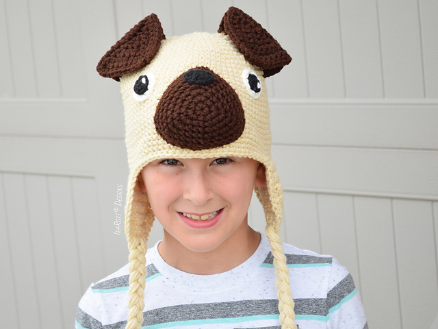 Ravelry: The Pugfect Pug Dog Hat pattern by Ira Rott