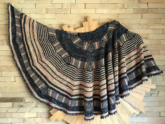 Ravelry: Braille Shawl pattern by Irene Lea