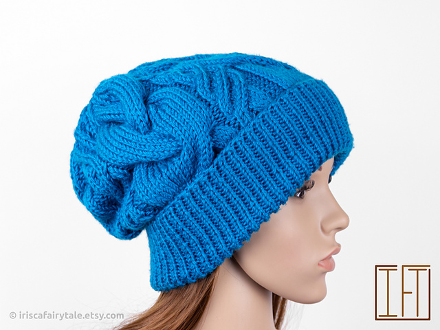 Ravelry: Women's Braided Beanie pattern by Irina Khoroshaeva