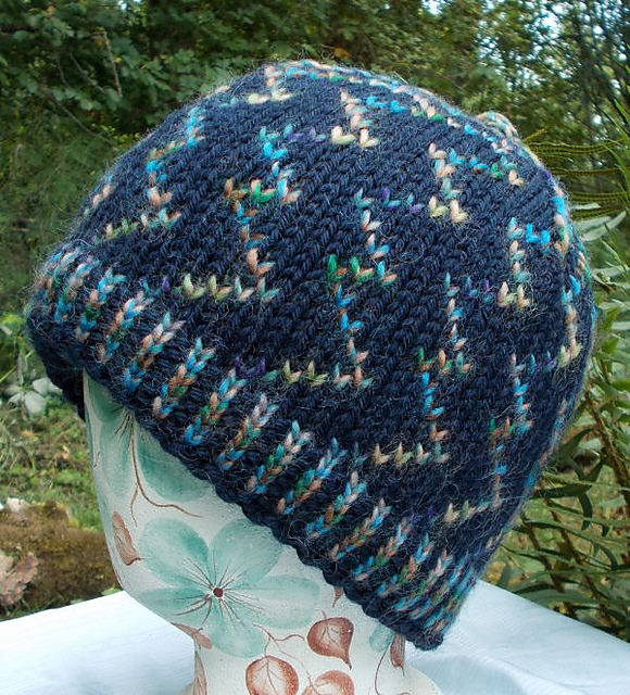Ravelry: Lightning Bolt Hat pattern by Jane Irish Nelson
