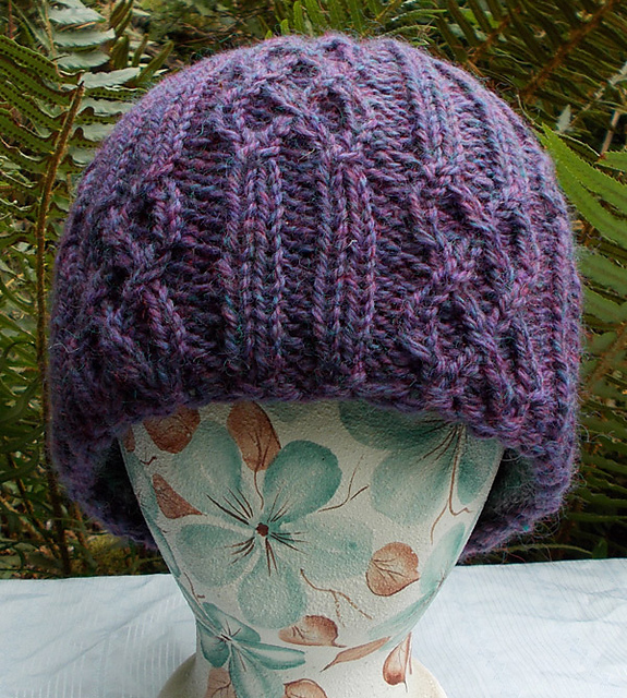 Ravelry: Rib & Braid Cap pattern by Jane Irish Nelson