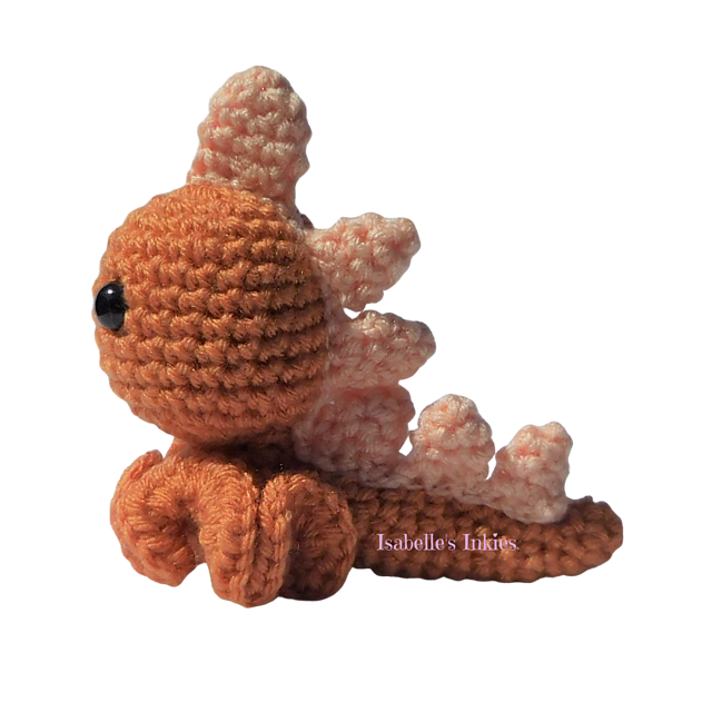 Ravelry: Spike Stegosaurus Inkie pattern by Laura McGarvey