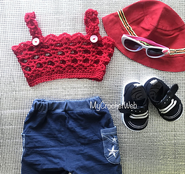 Ravelry: Baby Crop Top pattern by Ekta Sawant