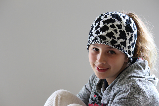 Ravelry: Cow Beanie #3 pattern by Donna Prentice