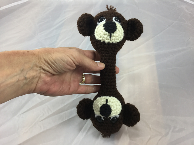 Ravelry: Double Sided Bear Rattle pattern by Lisa Kingsley