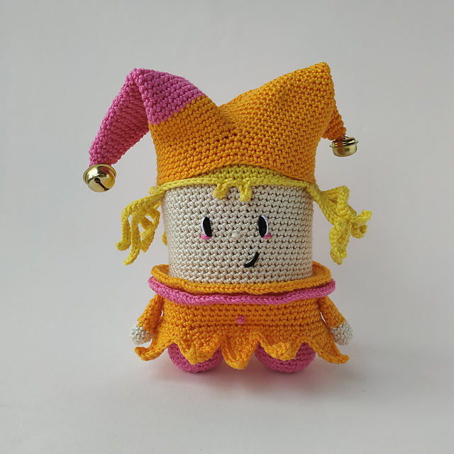 Ravelry: Hara the little Jester pattern by Ioanna Papadopoulou
