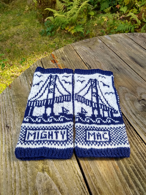 Ravelry: Mighty Mac Mitts pattern by Janet Vanderschalie