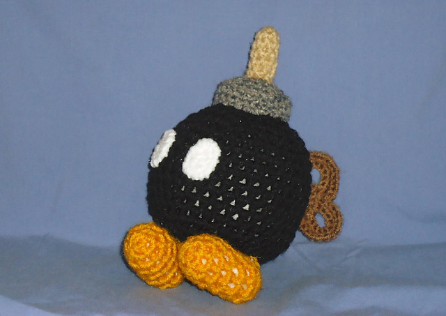 Ravelry: Bob-omb amigurumi pattern by Jennie Faith