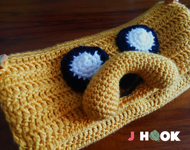 Ravelry: Jake Pouch (adventure time) pattern by J Hook