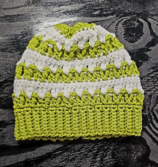 Ravelry: Triple Crossed Post Beanie pattern by Justina Waddell