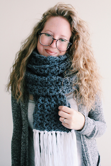 Ravelry: The Lenny Scarf pattern by Jennie Stewart