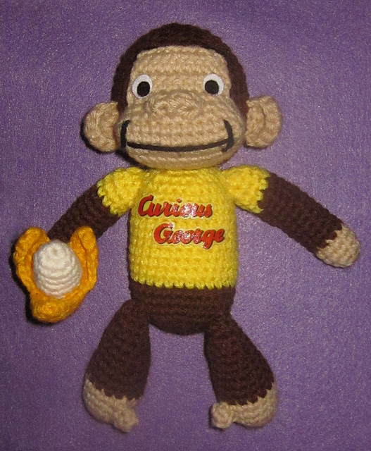 Ravelry: Curious George Monkey Amigurumi pattern by JNKrafts
