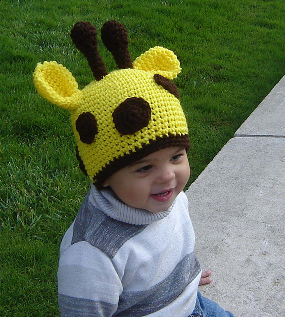 Ravelry: Spotted Giraffe Hat pattern by JTcreations