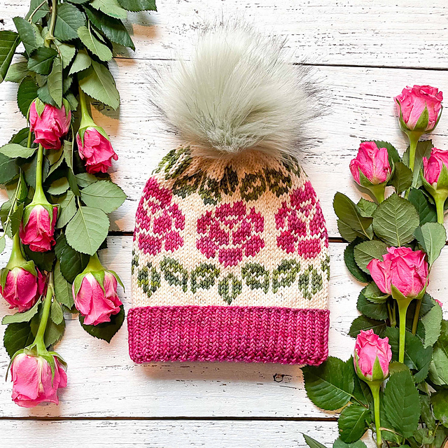 Ravelry: Rose Garden Beanie pattern by Noemi Zimmer