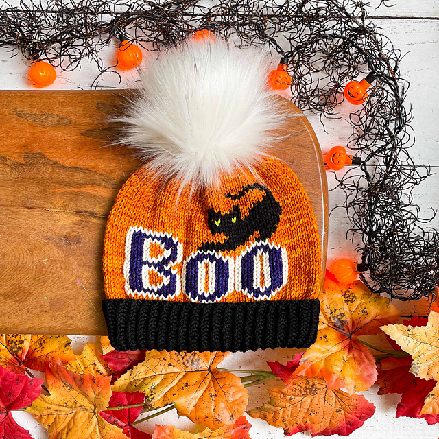 Ravelry: Boo To You Beanie pattern by Noemi Zimmer
