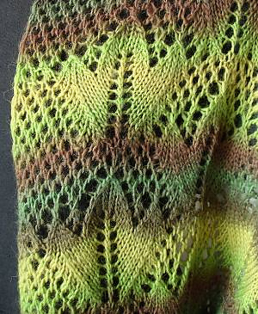 Ravelry: Ivy Trellis Lace Stole pattern by Jackie Erickson-Schweitzer