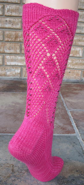 Ravelry: Two Ways About It Beaded Socks pattern by Jackie Erickson ...