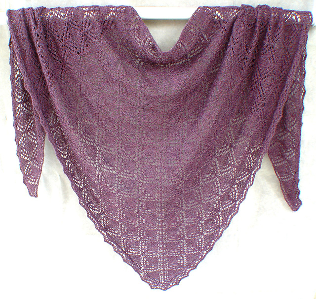 Ravelry: Triangles within Triangles Shawl pattern by Jackie Erickson ...