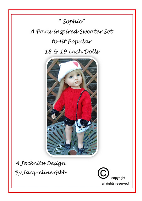 Ravelry: Eiffel Tower Set pattern by Jacqueline Gibb
