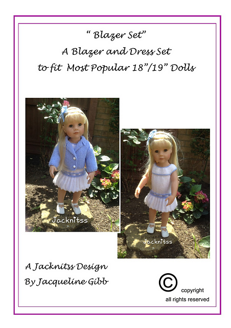 Ravelry: Blazer Set pattern by Jacqueline Gibb