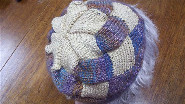 Ravelry: Entrelac skull cap pattern by SharonBDesigns