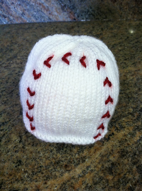 Ravelry: Newborn Baseball Hat pattern by Jada McFarlane